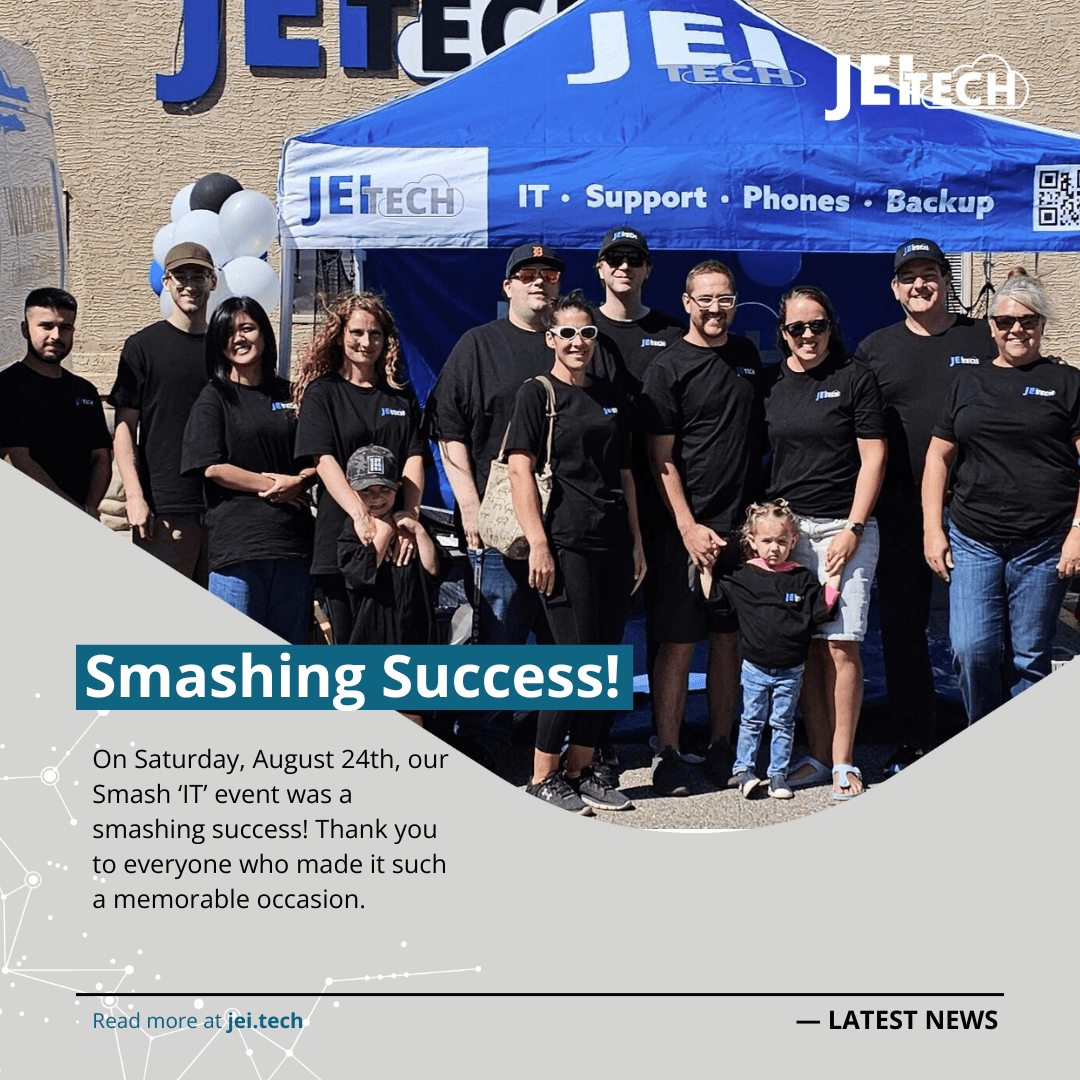 Smashing Success! - JEI Tech